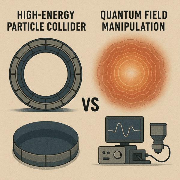 Quantum Field Manipulation for High Energy Physics: A Comprehensive ...