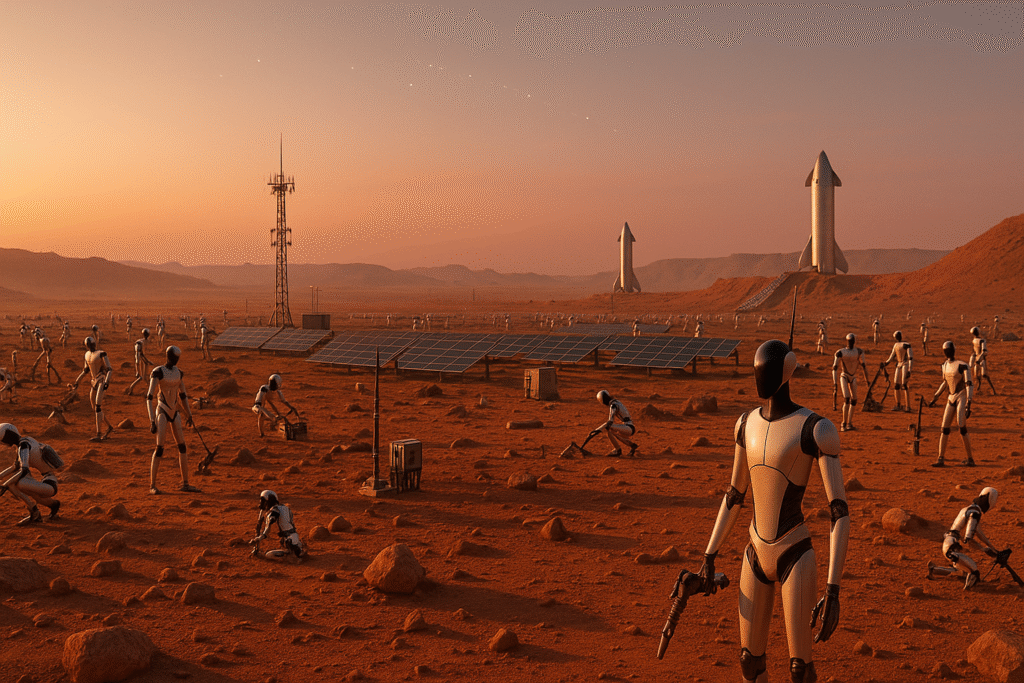 Mars Human Integration Through Autonomous Robotic Infrastructure - RJV ...